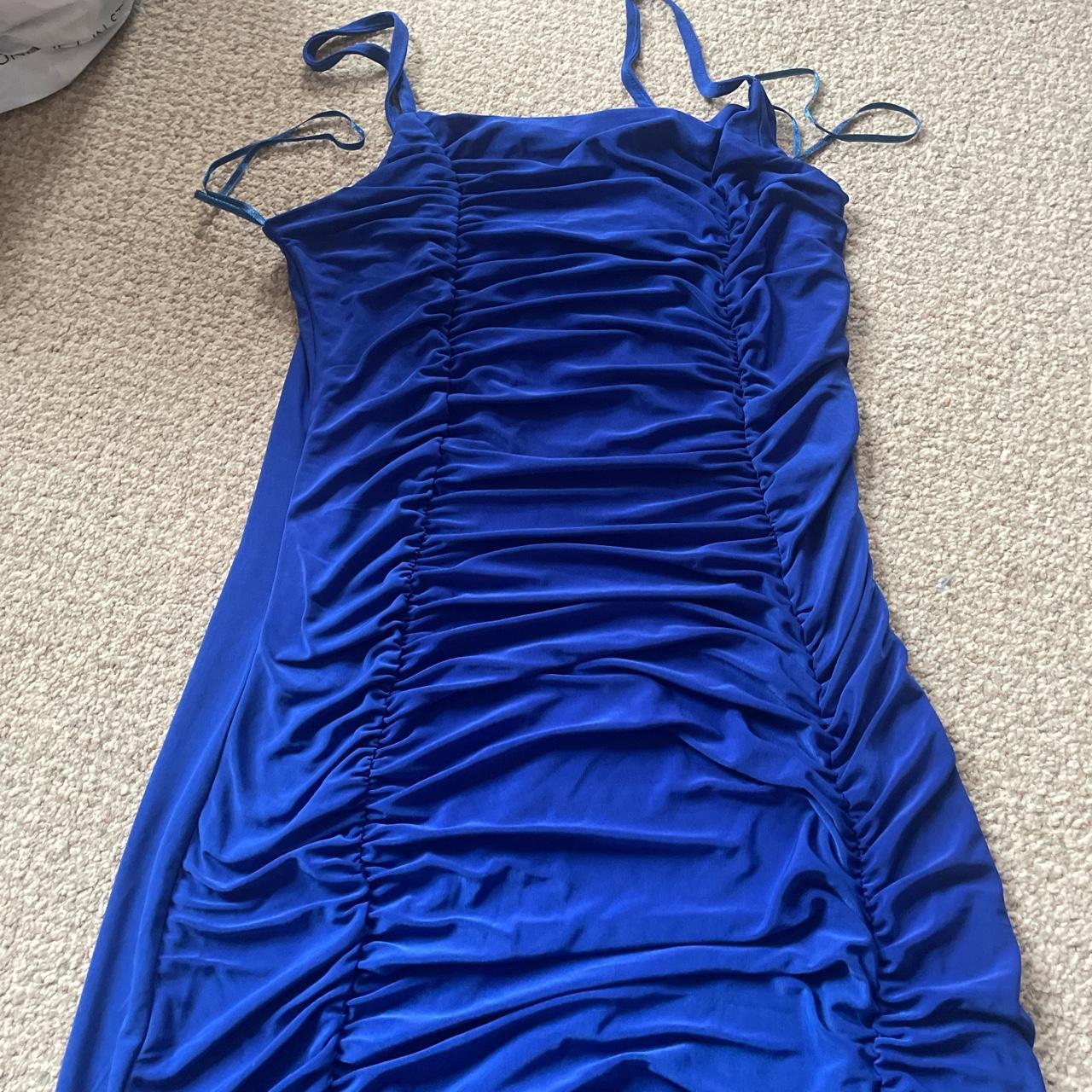 Blue Quiz dress for sale!!!! 15.00 worn a few times... - Depop