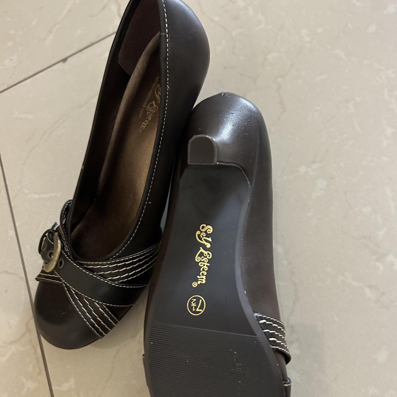 Self esteem Black HEELS/ PUMPS Kinda look like mudd... - Depop