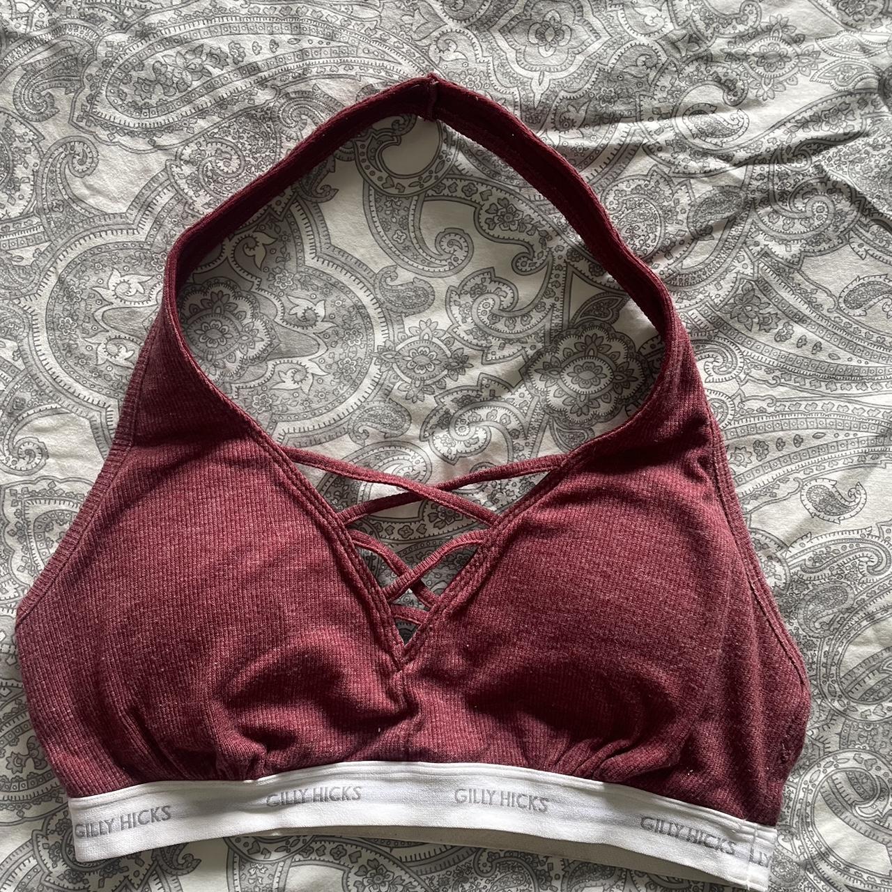 Gilly Hicks Halter Neck Bralette - Depop