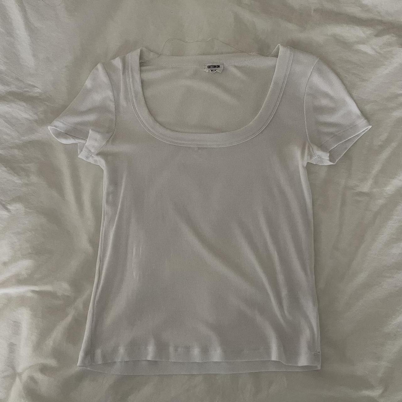 Scoop neck crop top free brandy stickers every... - Depop