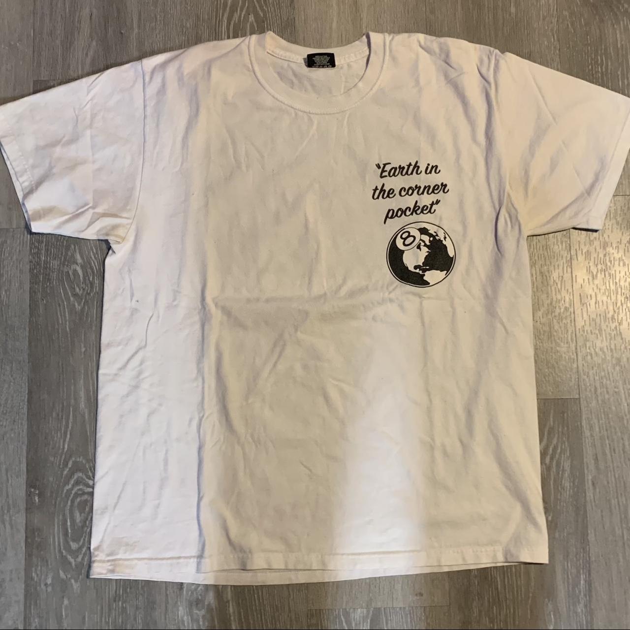 Stussy smash racism t-shirt size L great... - Depop