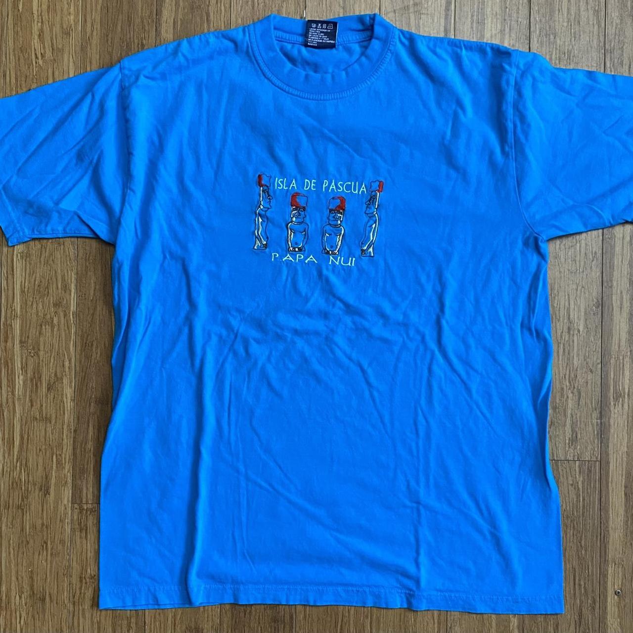 Vintage Easter Island T-Shirt #easterisland #tshirt... - Depop