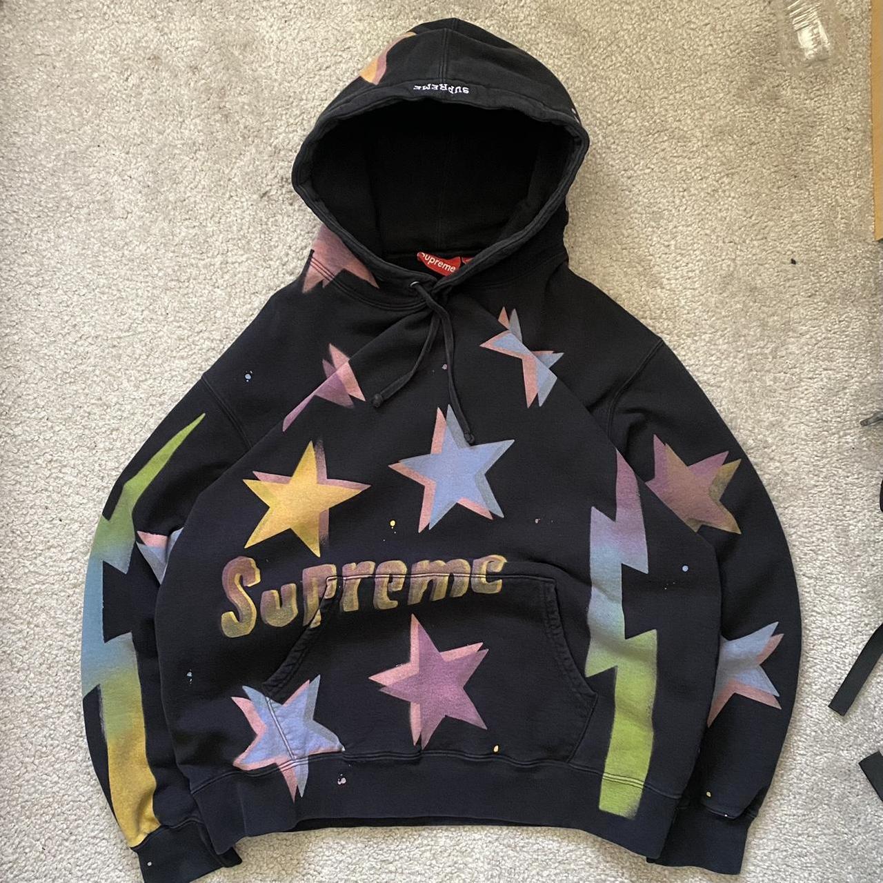 supreme gonz star hoodie forgot what season but... - Depop