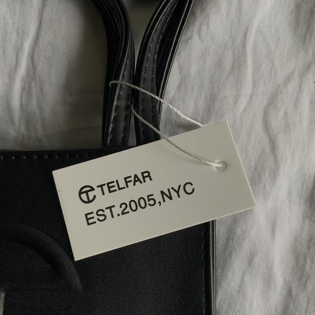 Small Black Telfar Brand new with tags Available... - Depop