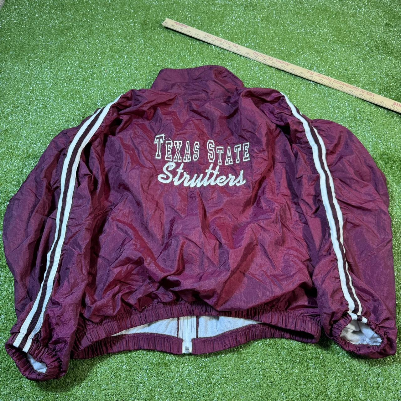 Vintage Texas state strutters windbreaker #TXST... - Depop