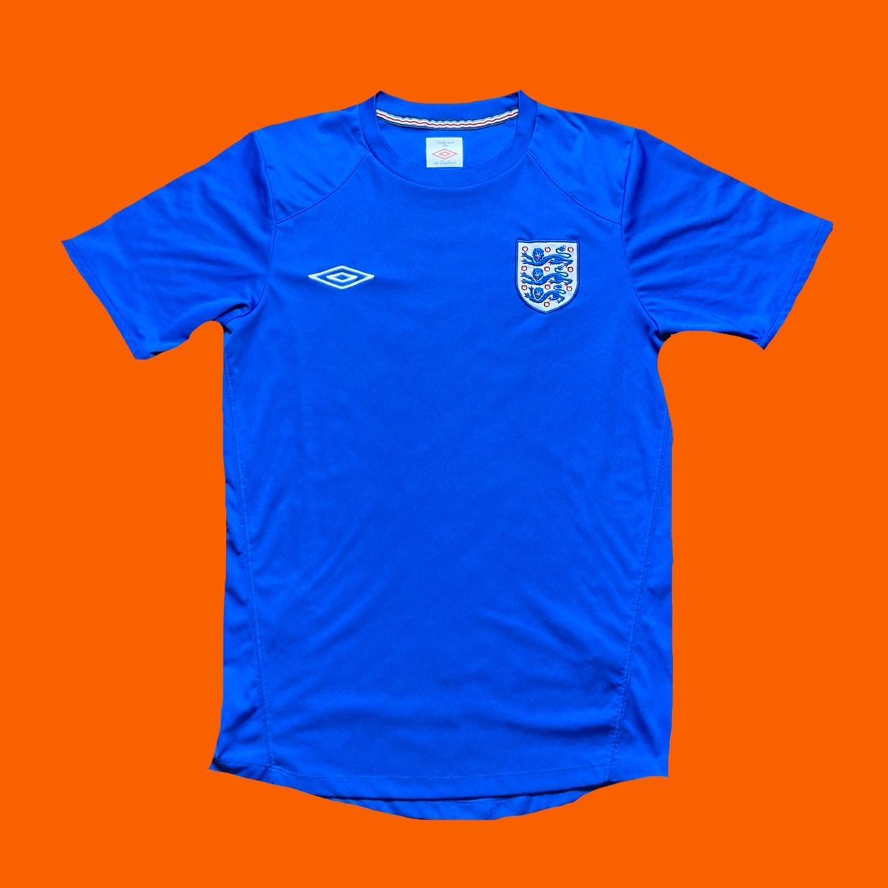 Umbro England Soccer Jersey Blue Umbro Tailored by... - Depop