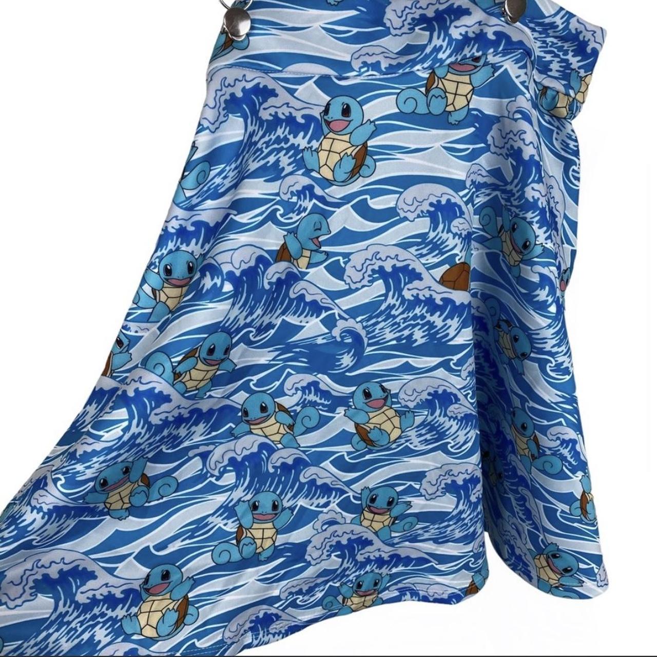 NWT Pokemon Hot Topic Squirtle Wave Suspender... - Depop