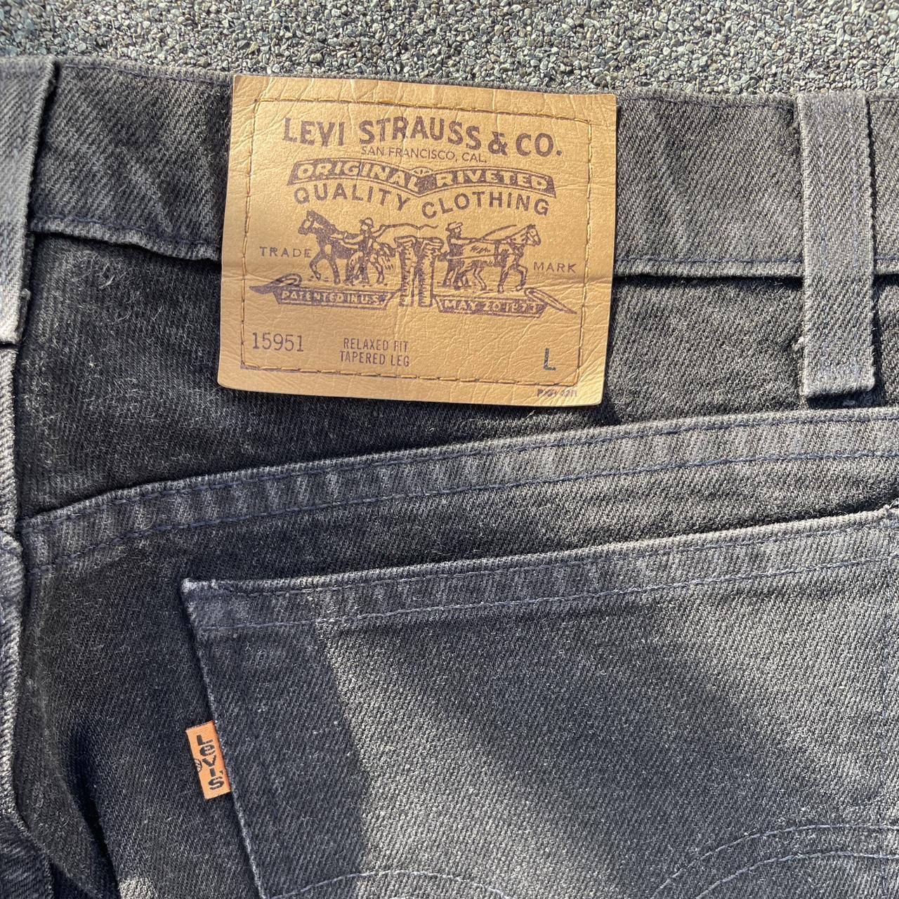 90s Levi’s 951 Orange Tab Notes: - Nice... - Depop