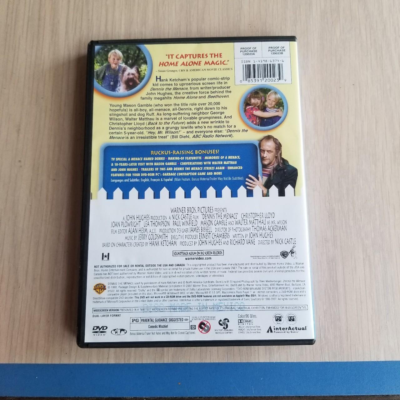 Dennis the Menace DVD ☆ By Warner Bros. Family... - Depop