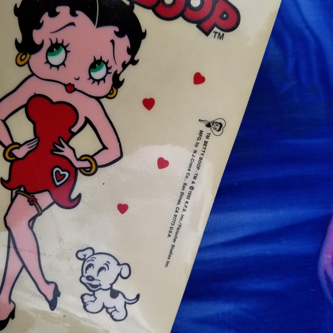 Retro Betty Boop Vintage Sticker Glass Stick On... - Depop