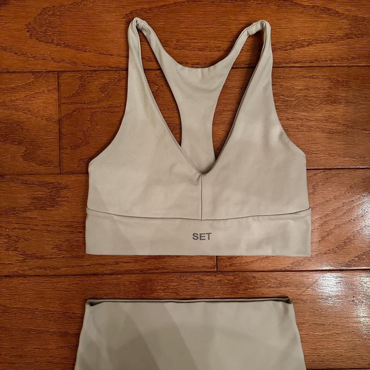 set active green workout set size xs perfect... - Depop