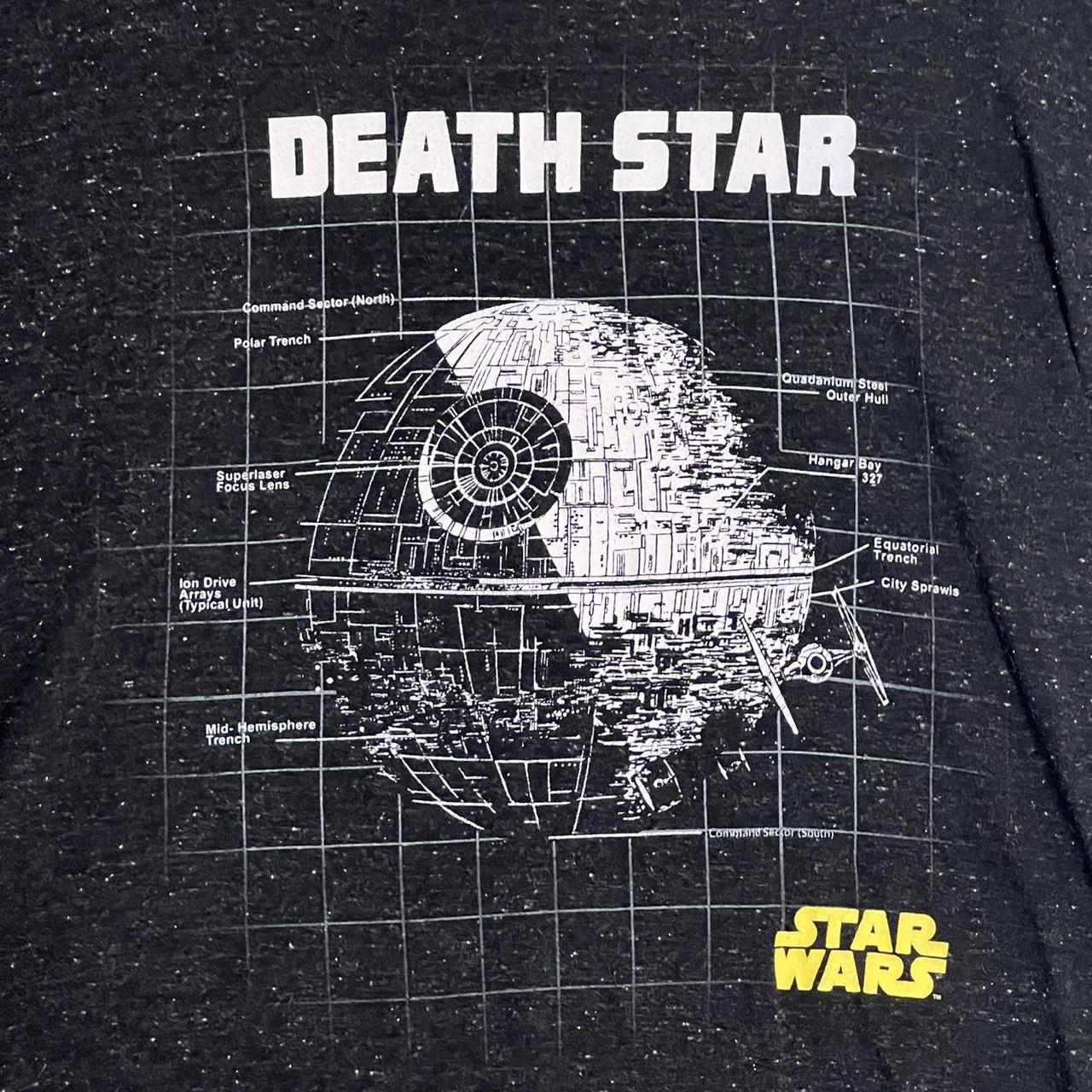 Star Wars Death Star Schematics Tee - Depop