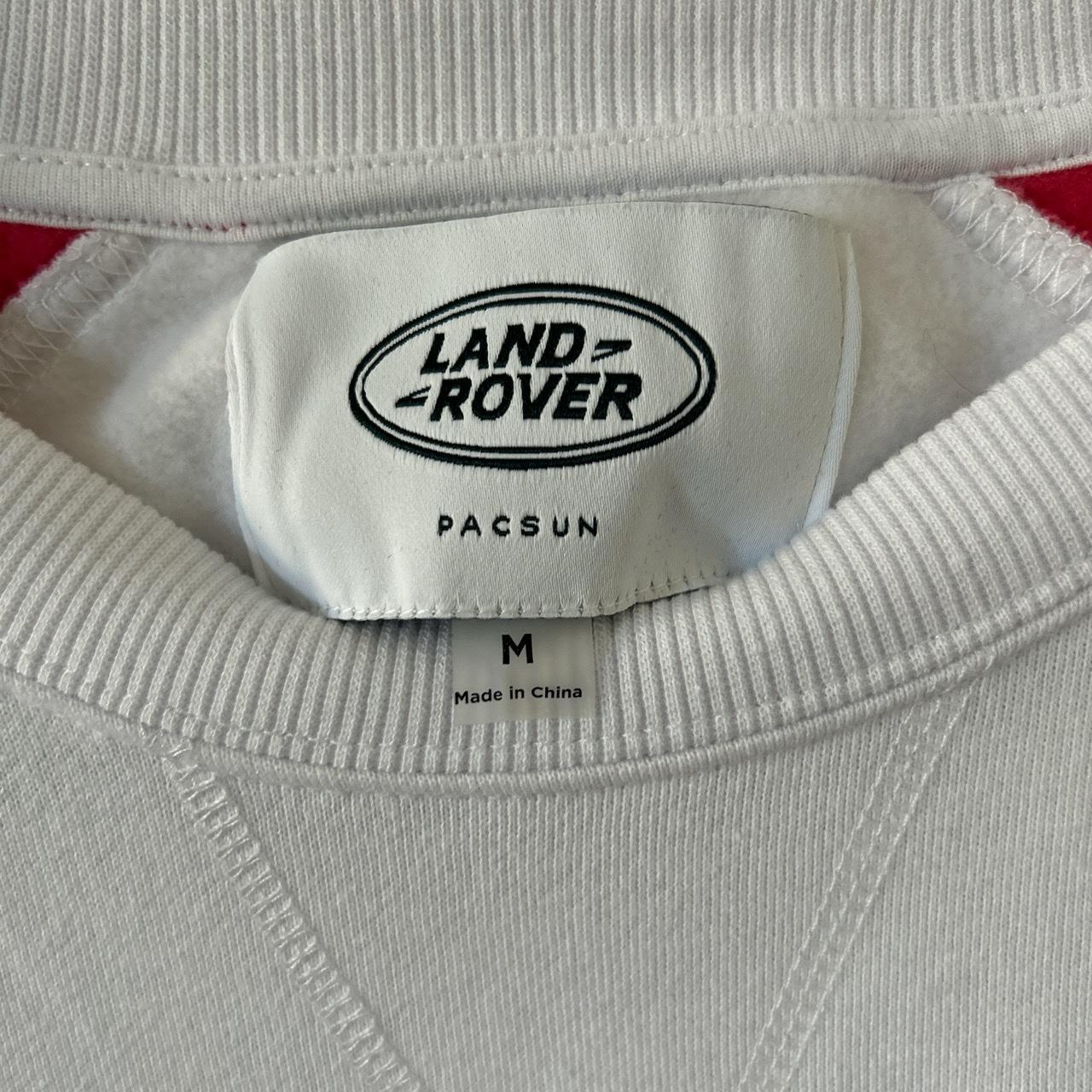 PacSun Vintage Land Rover Classic Crewneck... - Depop