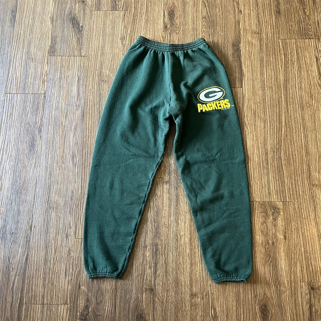 Vintage 90’s Green Bay Packers Sweatpants. Size... - Depop