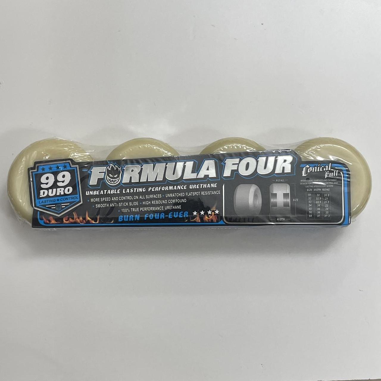 Spitfire Formula Four Blue Conical Full Skateboard... - Depop