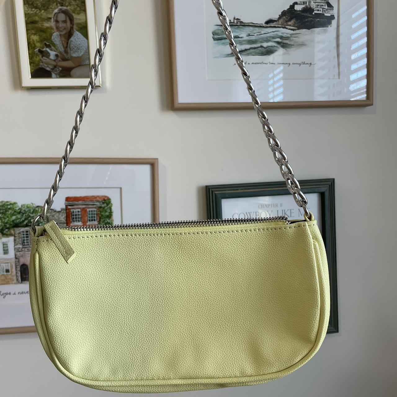 Yellow/light green “Forever 21” purse. Super cute! - Depop