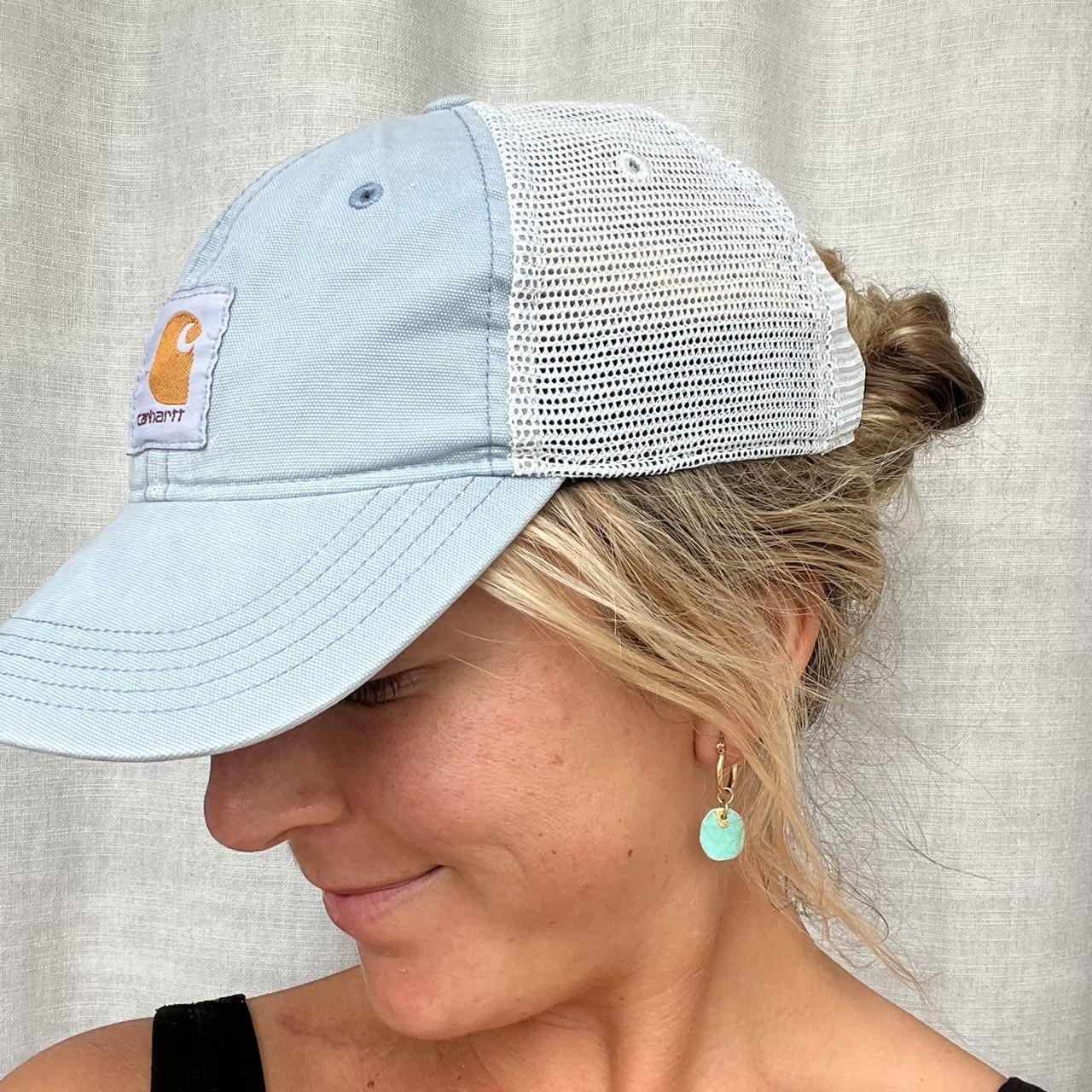 Carhartt light blue women’s hat. Great bundle item! - Depop