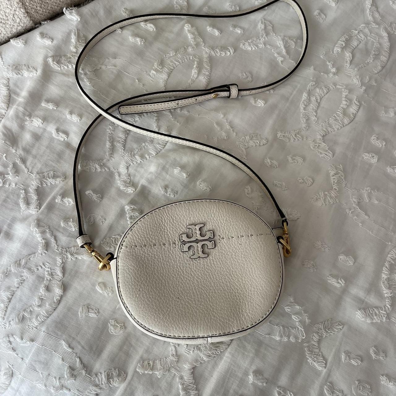 Small white Tori Burch shoulder purse. Classy and... - Depop