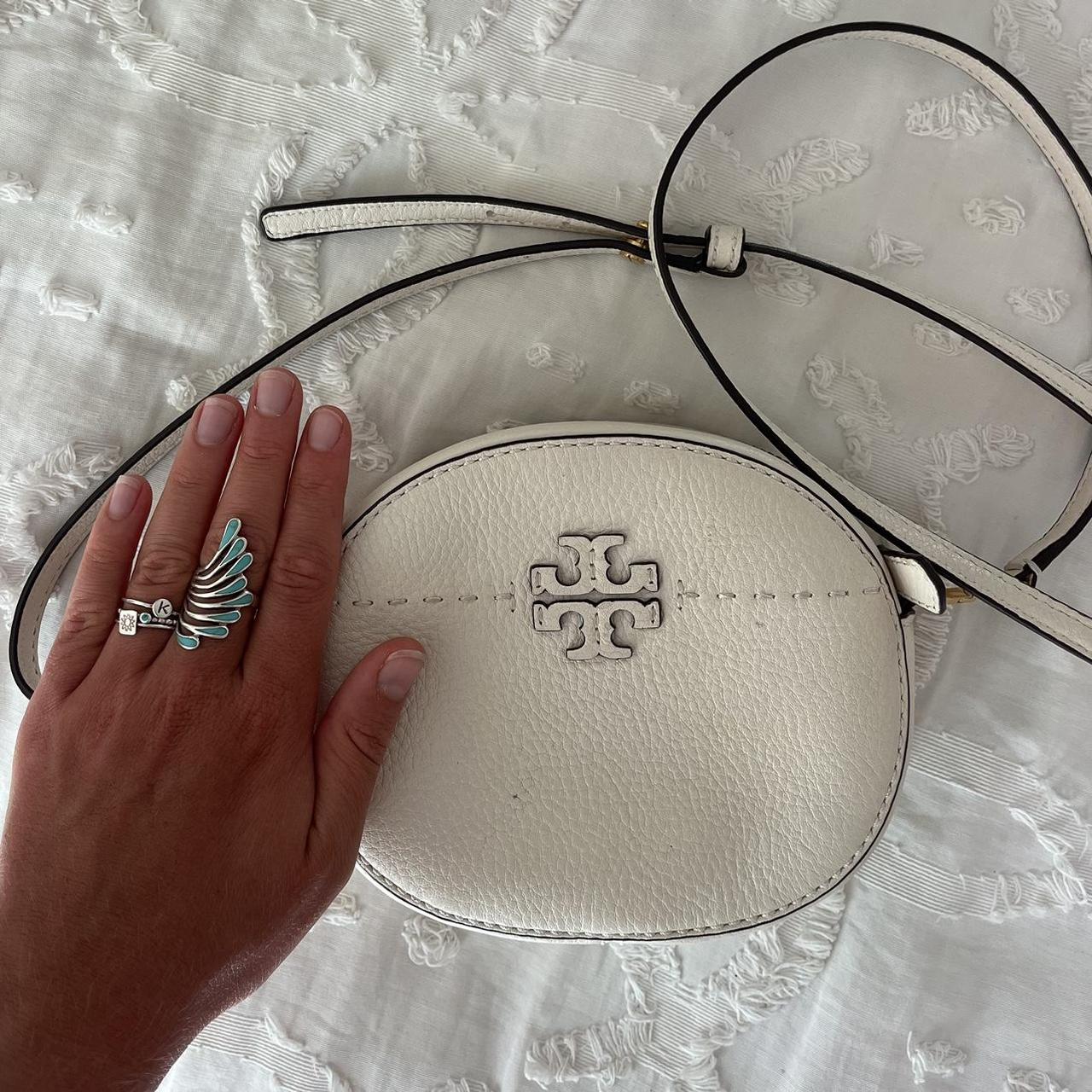 Small white Tori Burch shoulder purse. Classy and... - Depop