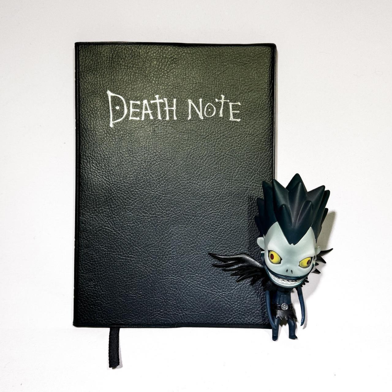 Death Note Cosplay Notebook & Ryuk Figurine Fanmade... | Depop