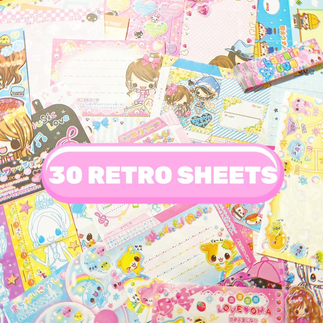 30 retro japanese stationery memo sheets you may... | Depop