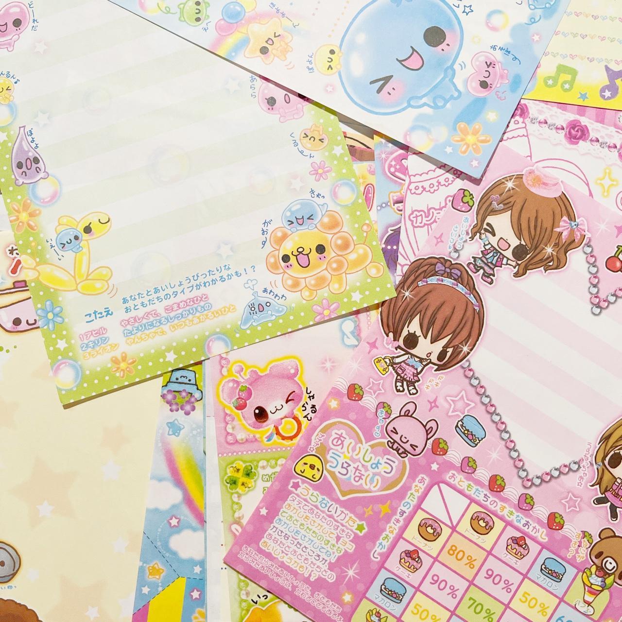 30 retro japanese stationery memo sheets you may... | Depop