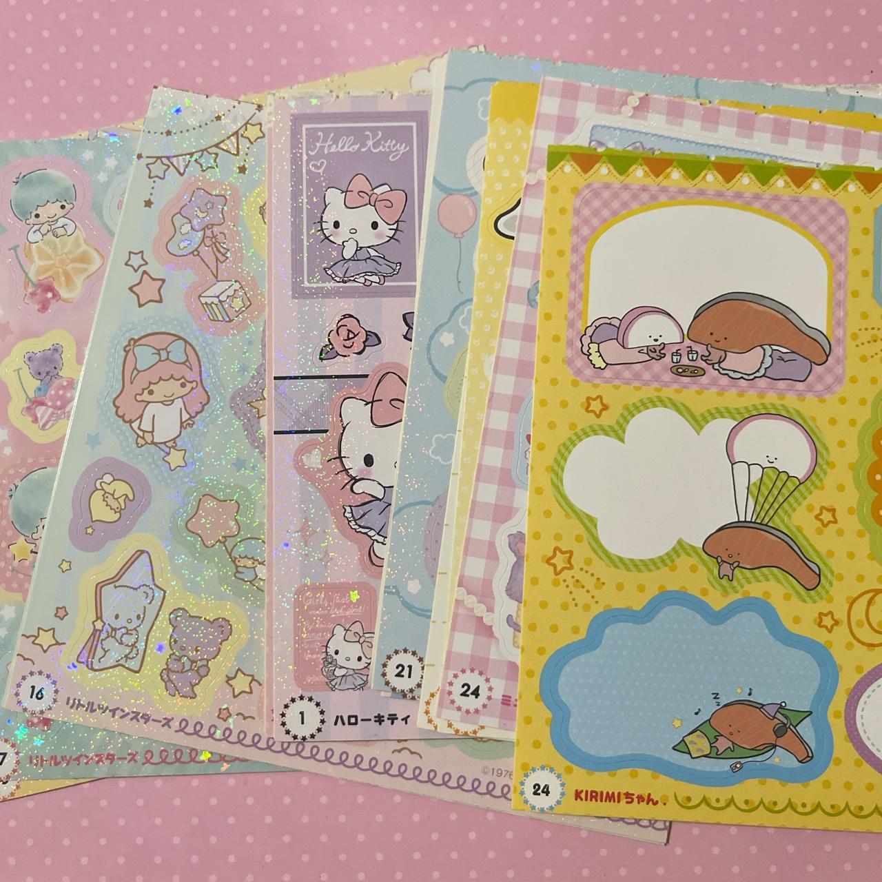 20 sticker sheets has moppu, bonbonribbon,... - Depop