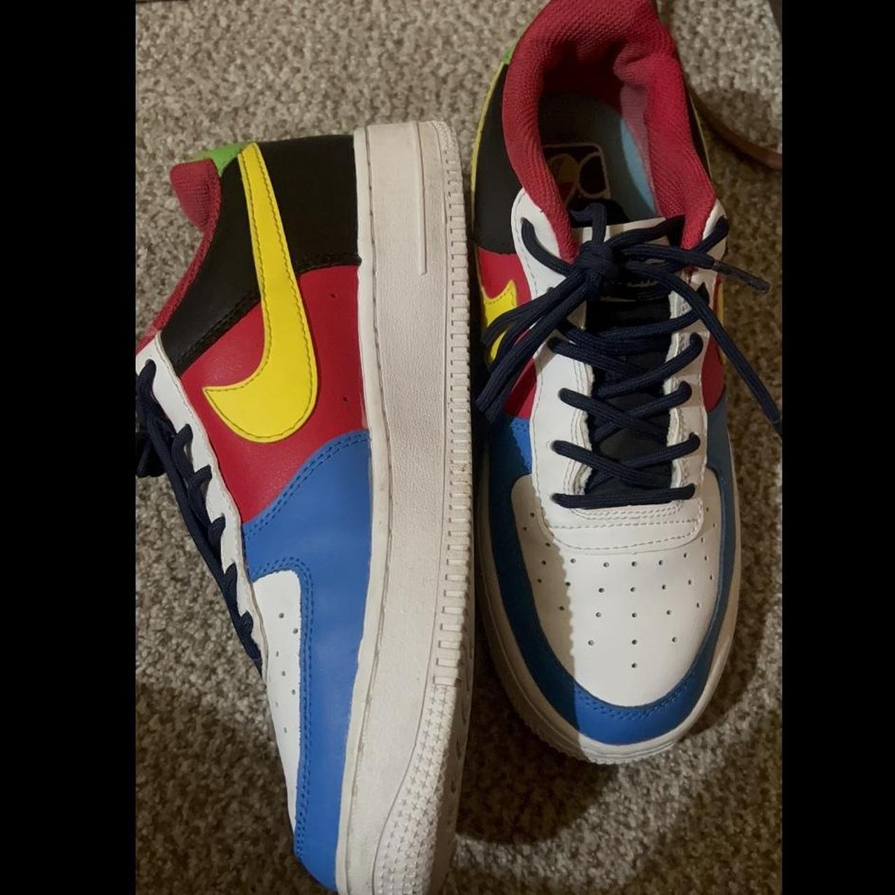 ‘Uno’ Game Air force 1 Great condition, warn a few... - Depop