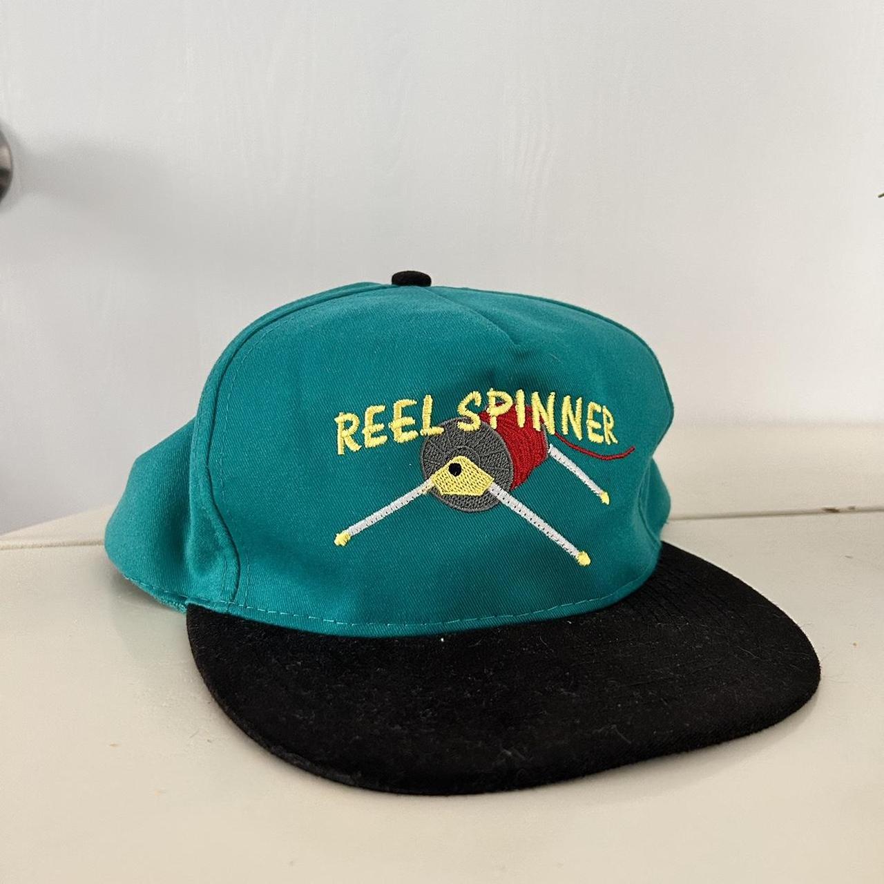 Men's Blue and Yellow Hat | Depop