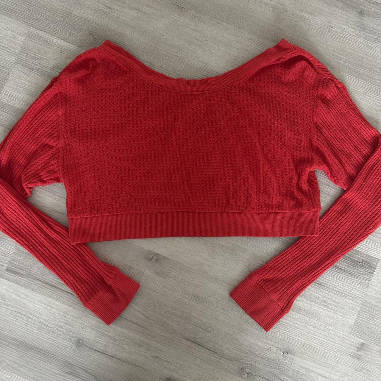 PacSun Women's Red Shirt | Depop