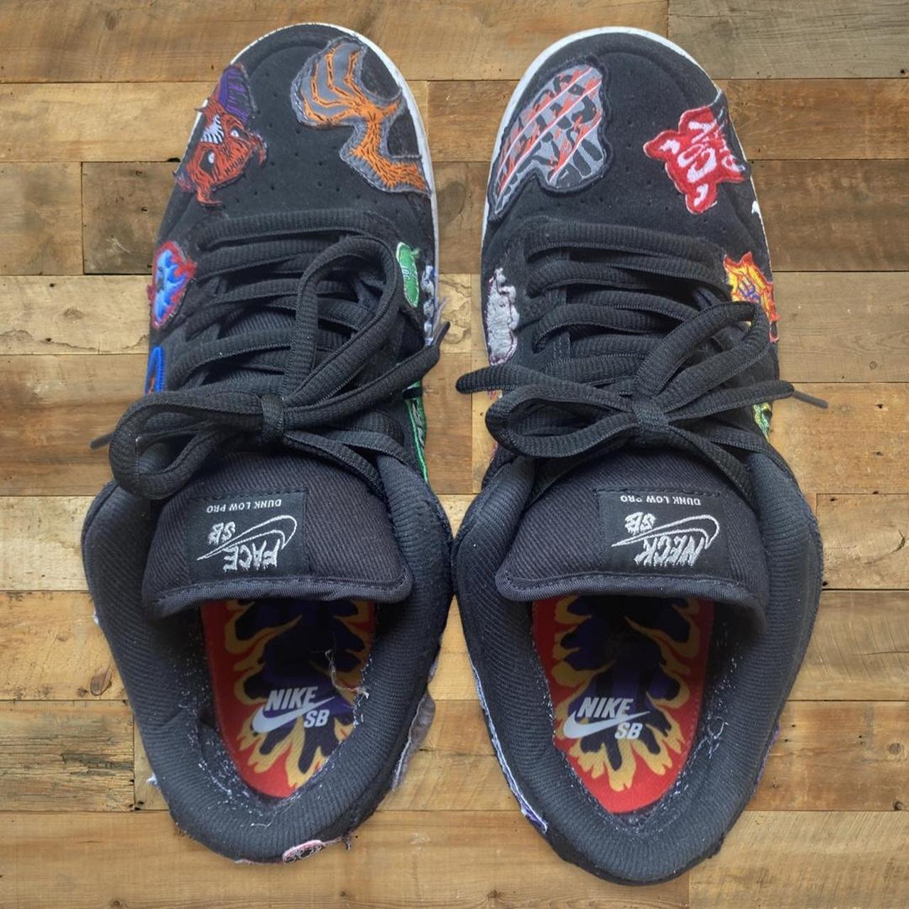 Nike SB Dunk Low Neckface Size 8 - Depop