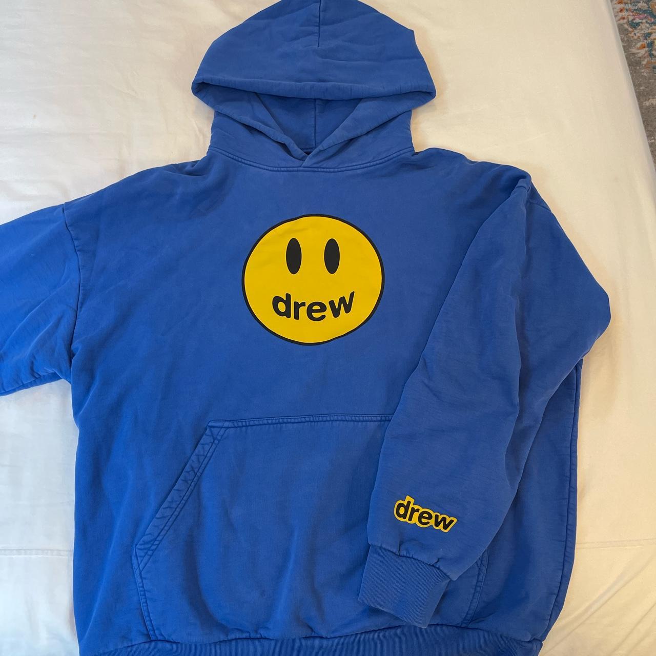Drew House Women's Blue Sweatshirt | Depop