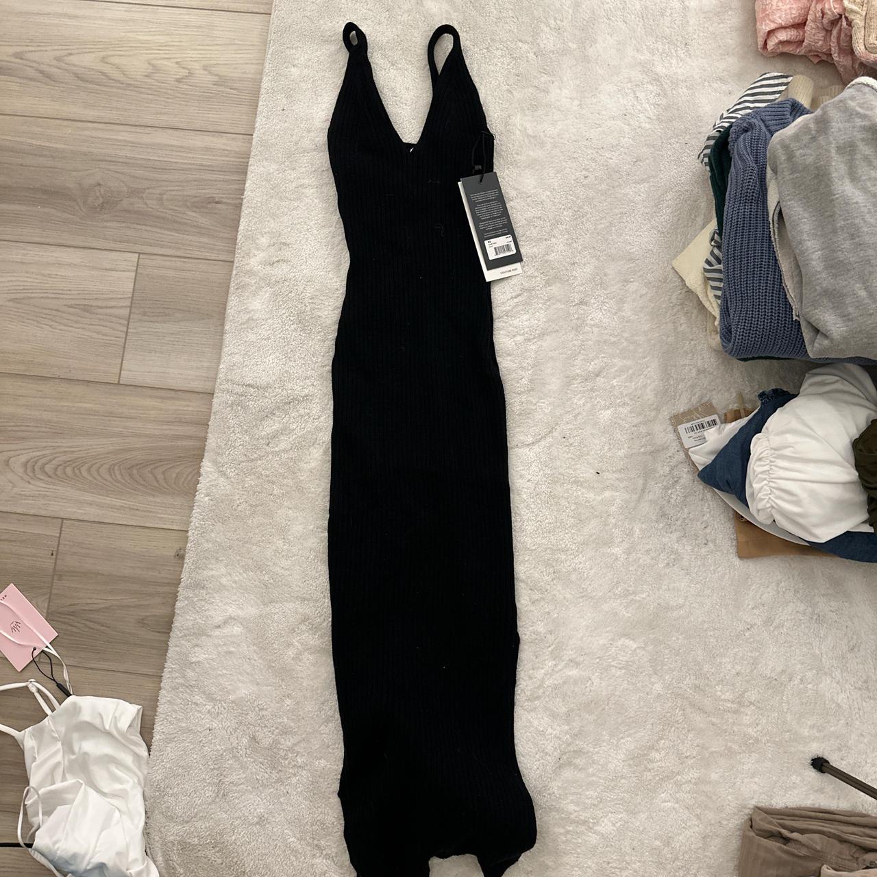 Black maxi dress #dresses - Depop