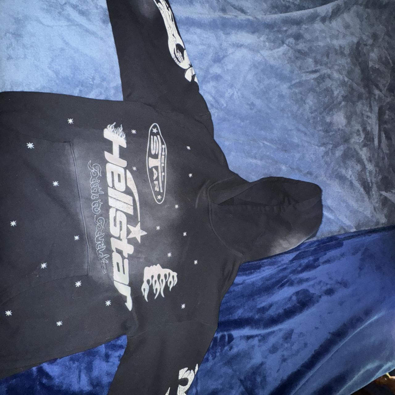 Hellstar Hoodie (Small) – Fire Graphic, Streetwear... | Depop
