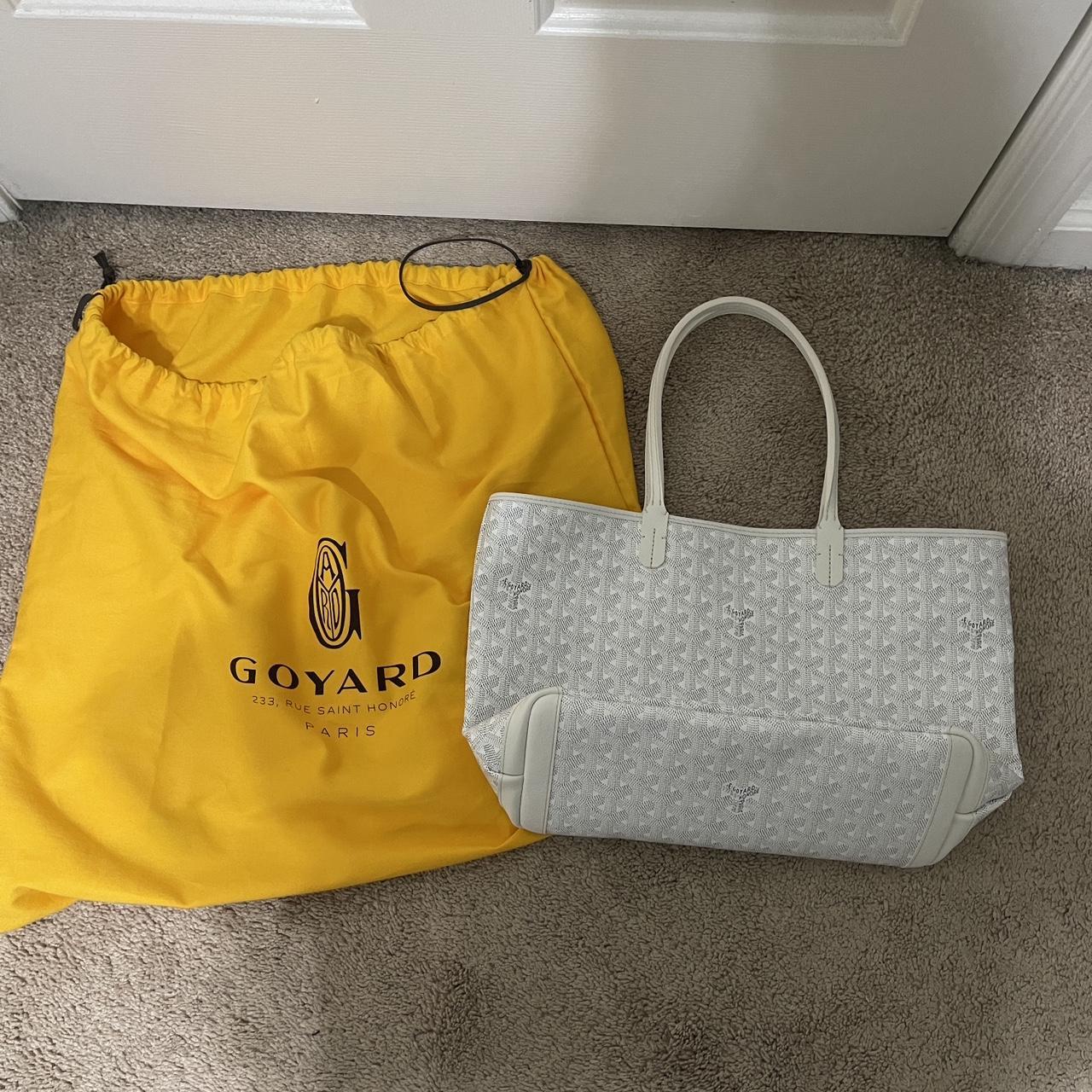 Goyard Artois PM Color: white Bought in Japan Used | Depop Goyard Artois PM Color: white Bought in Japan Used | Depop