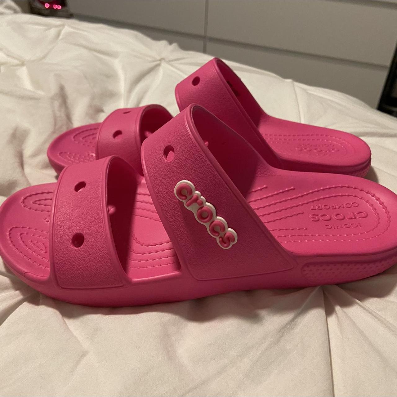 Crocs Women's Slides | Depop