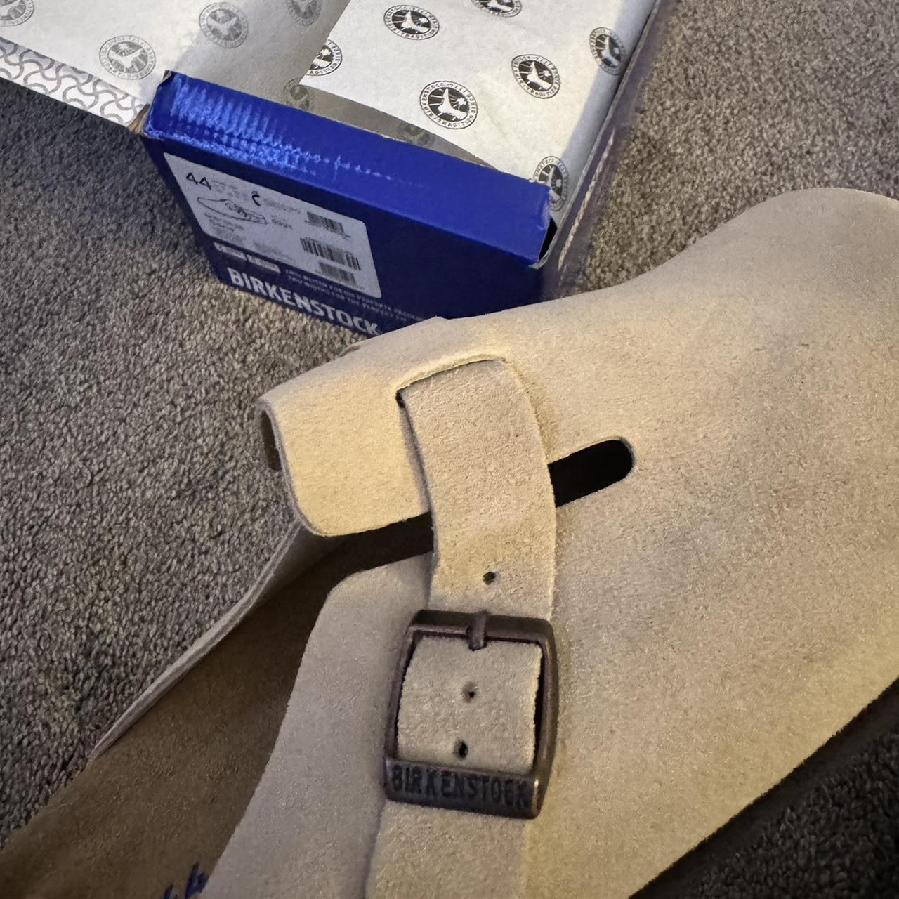 Birkenstock Boston’s clogs Sand Same day... - Depop