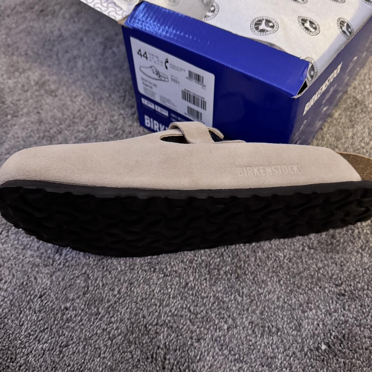 Birkenstock Boston’s clogs Sand Same day... - Depop
