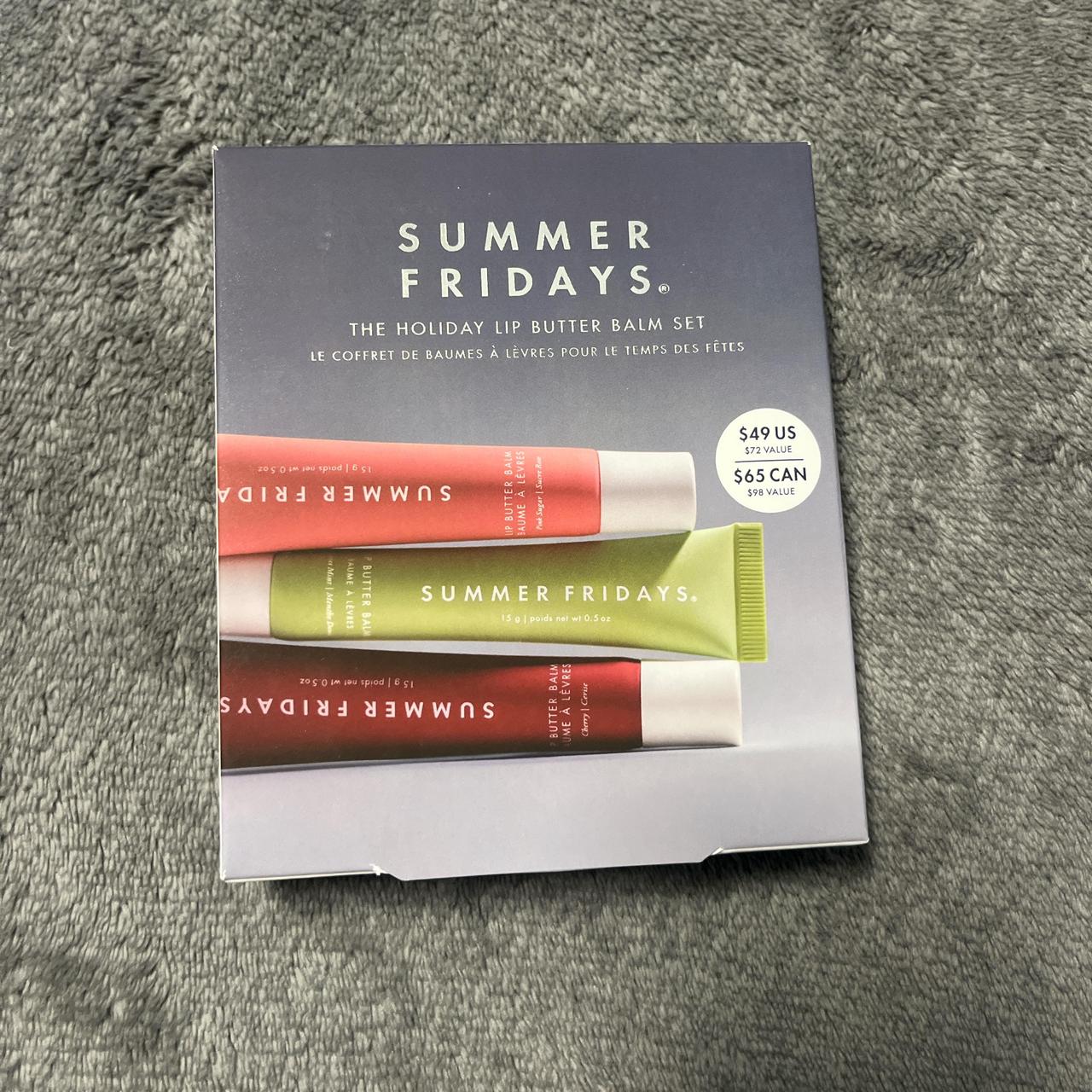 Summer Fridays holiday set ONLY selling cherry balm... - Depop