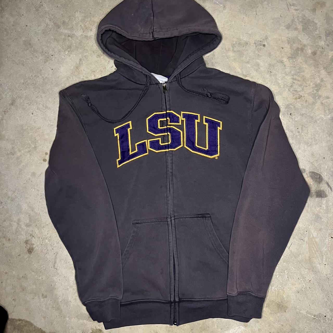 LSU zip-up jacket Great condition 🤝 Dm for more💕😎 - Depop