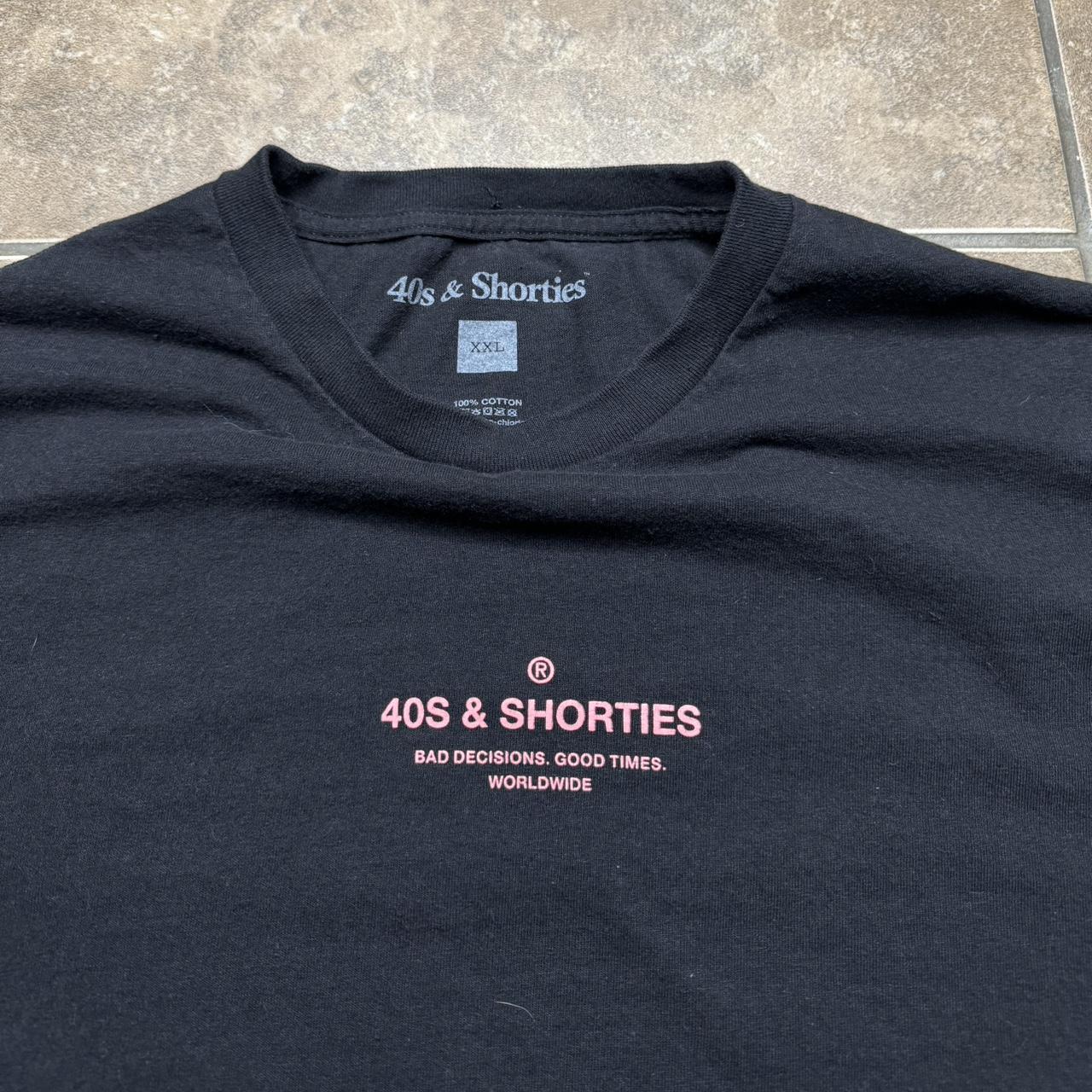 40s & Shorties t shirt Adult XXL Good condition Dm... - Depop