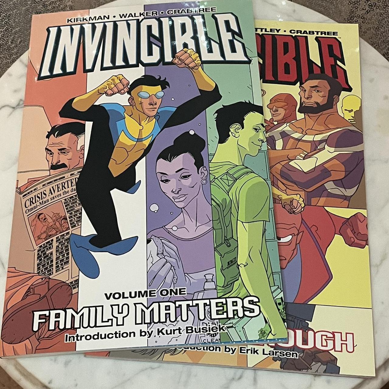 Invincible Volumes 1 & 2 Graphic Novels bundle by... - Depop