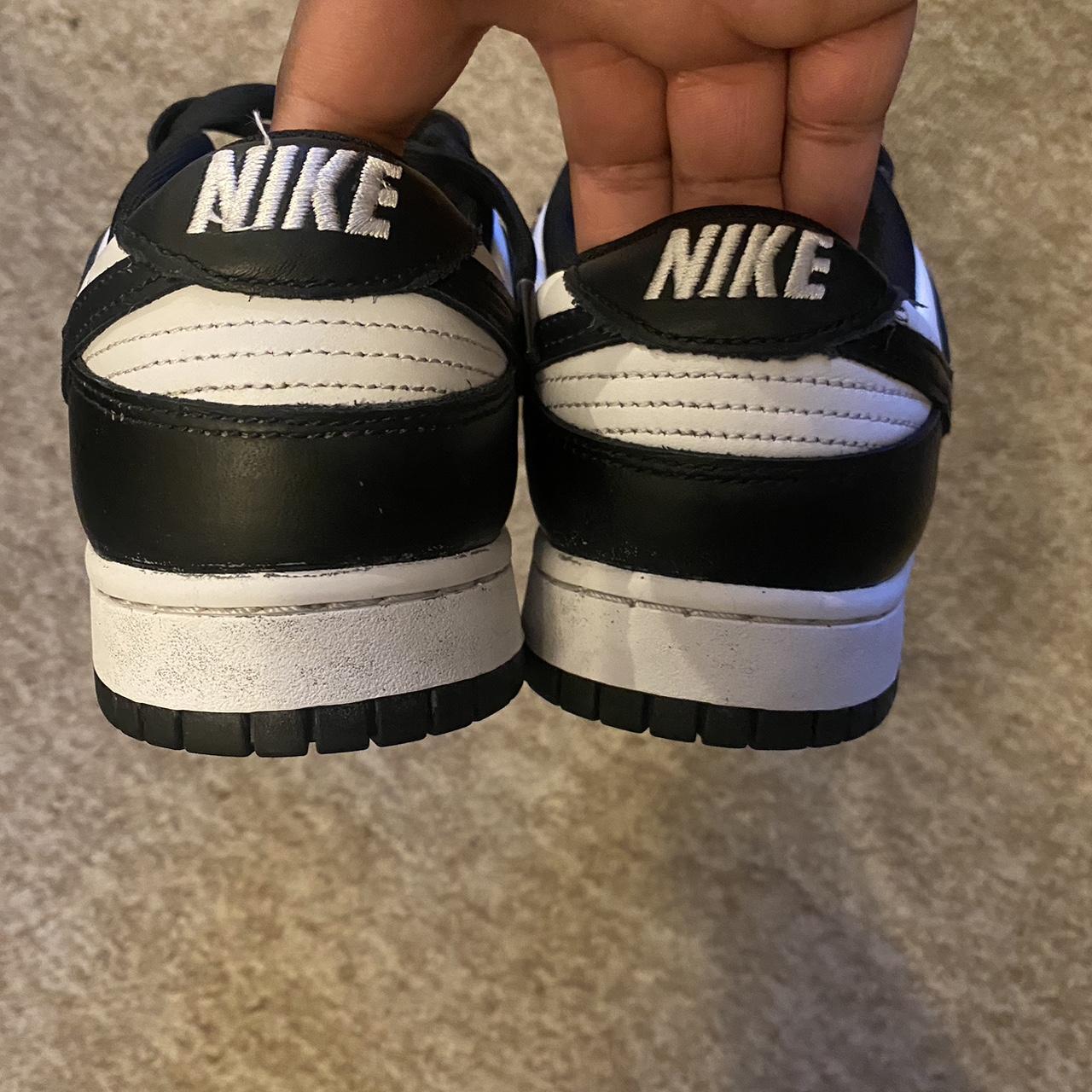 Nike Dunk Low Panda trainers #sneakers Uk9 Black and... | Depop