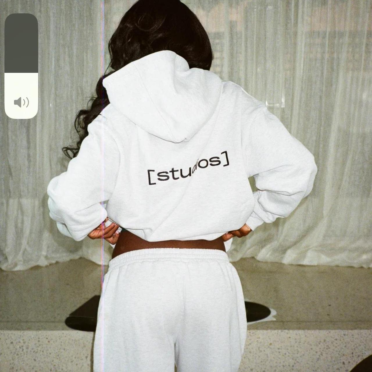 Mode mischief grey hoodie - Depop