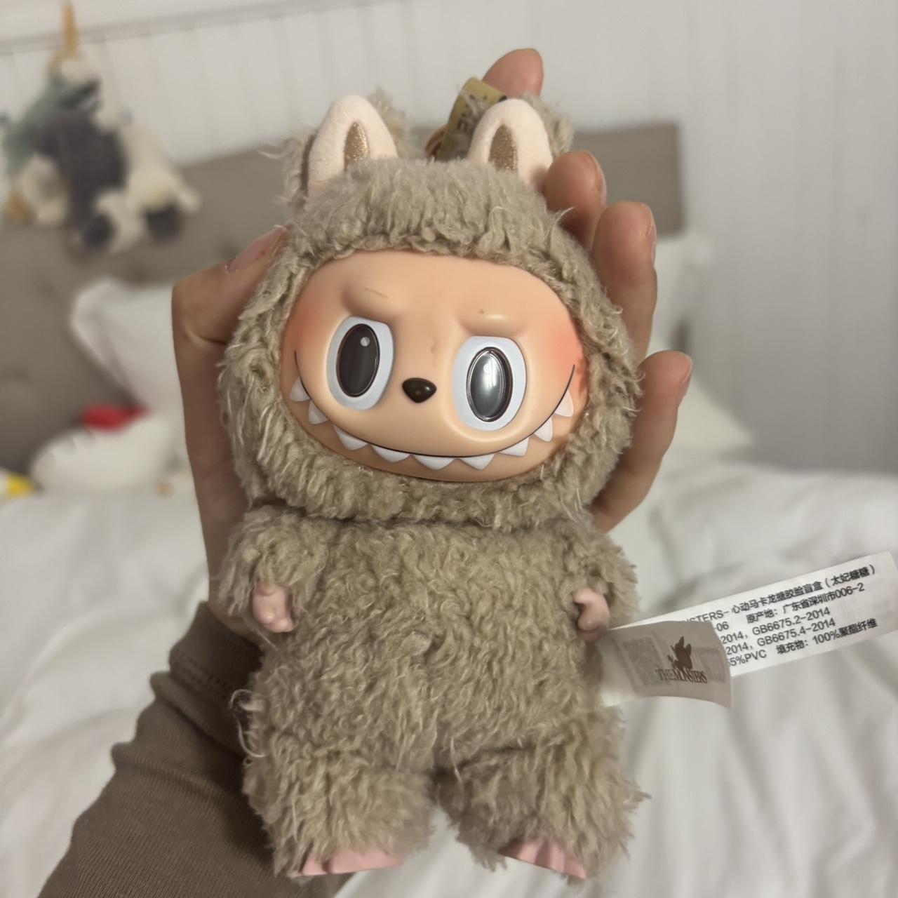 Toffee labubu authentic a few scuff marks worn on... | Depop