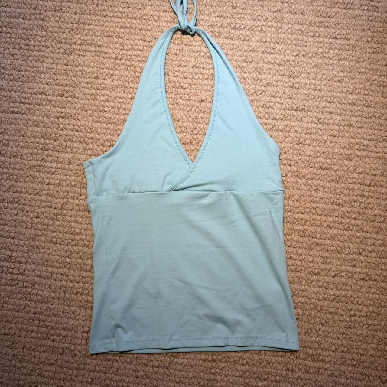 Glassons blue halter top | Depop