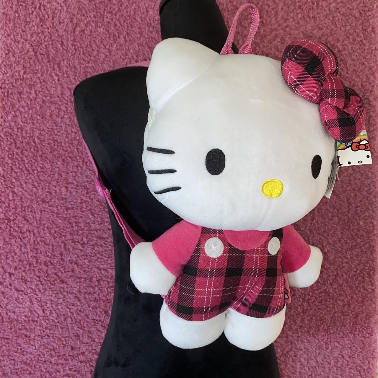 nwt hello kitty backpack #y2k #scene #emoscene... - Depop