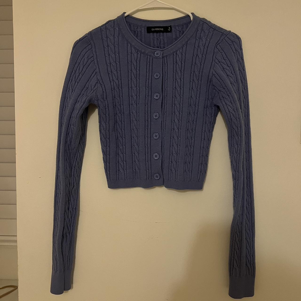 Purple cardigan from glassons in size small - Depop