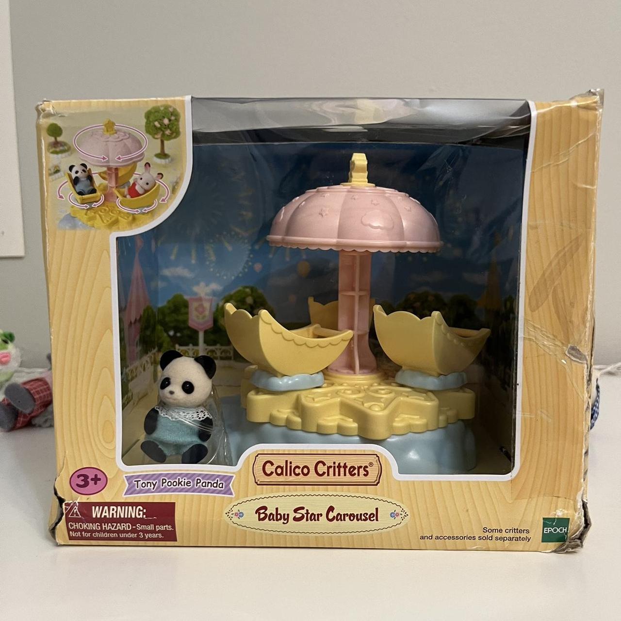 CALICO CRITTERS BABY STAR CAROUSEL NEW IN... | Depop
