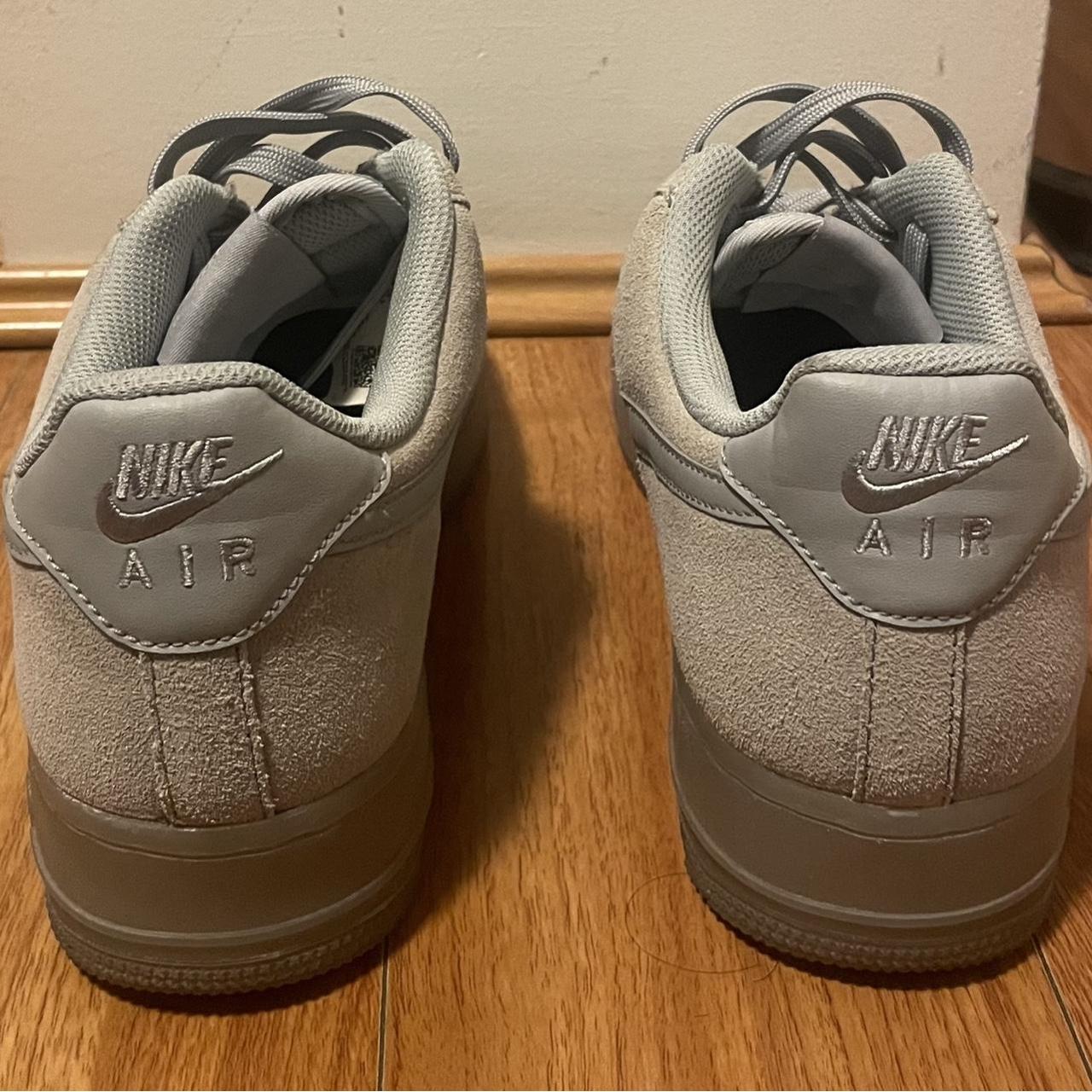 Nike Air Force wolf grey size US 9 - Depop